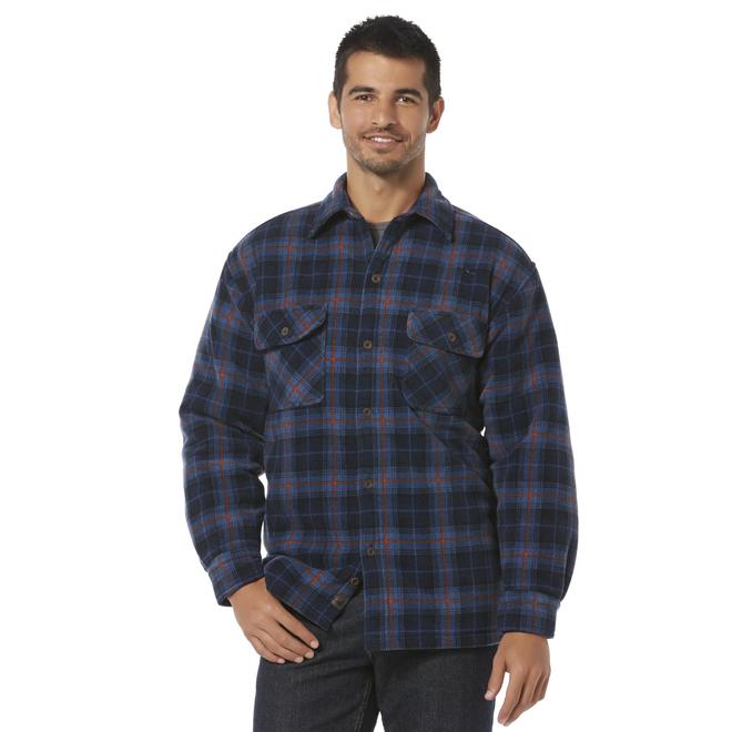 Northwest Territory Mens Flannel Shirt Jacket Plaid Clothing
