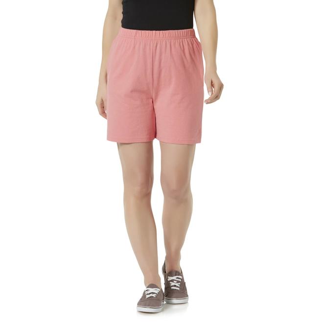 Basic Editions Womens Knit Shorts Kmart