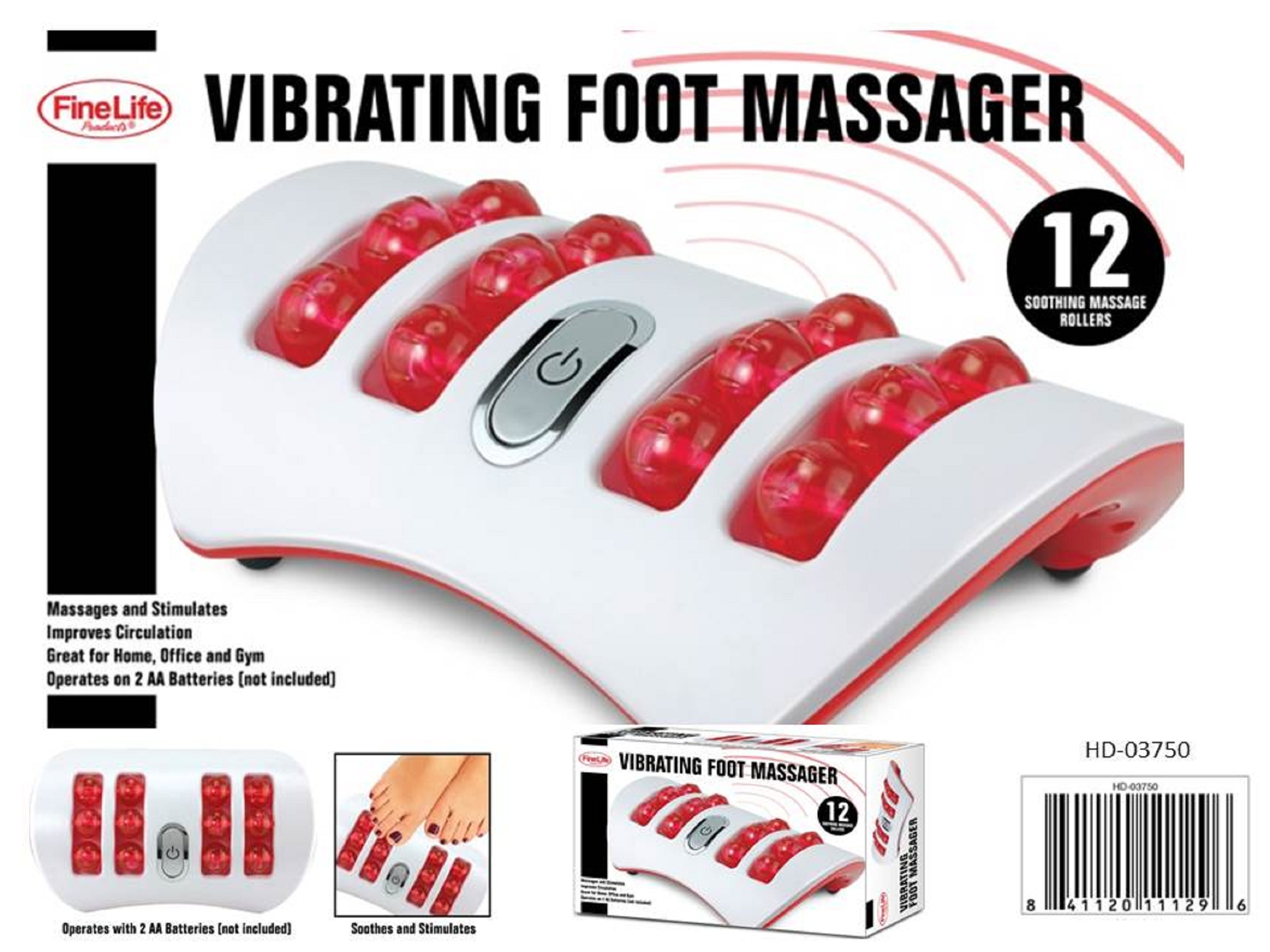Hd 03750 Vibrating Foot Massager Sears Outlet
