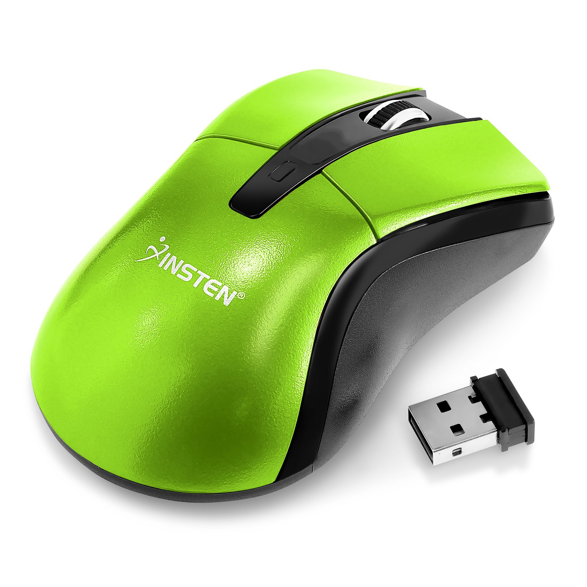 Insten 1991141 2.4G Cordless 4 Keys Wireless Optical Mouse For PC ... Insten 1991141 2.4G Cordless 4 Keys Wireless Optical Mouse For PC ...