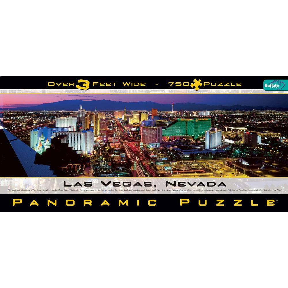 750 Piece Las Vegas, Nevada Panoramic Puzzle