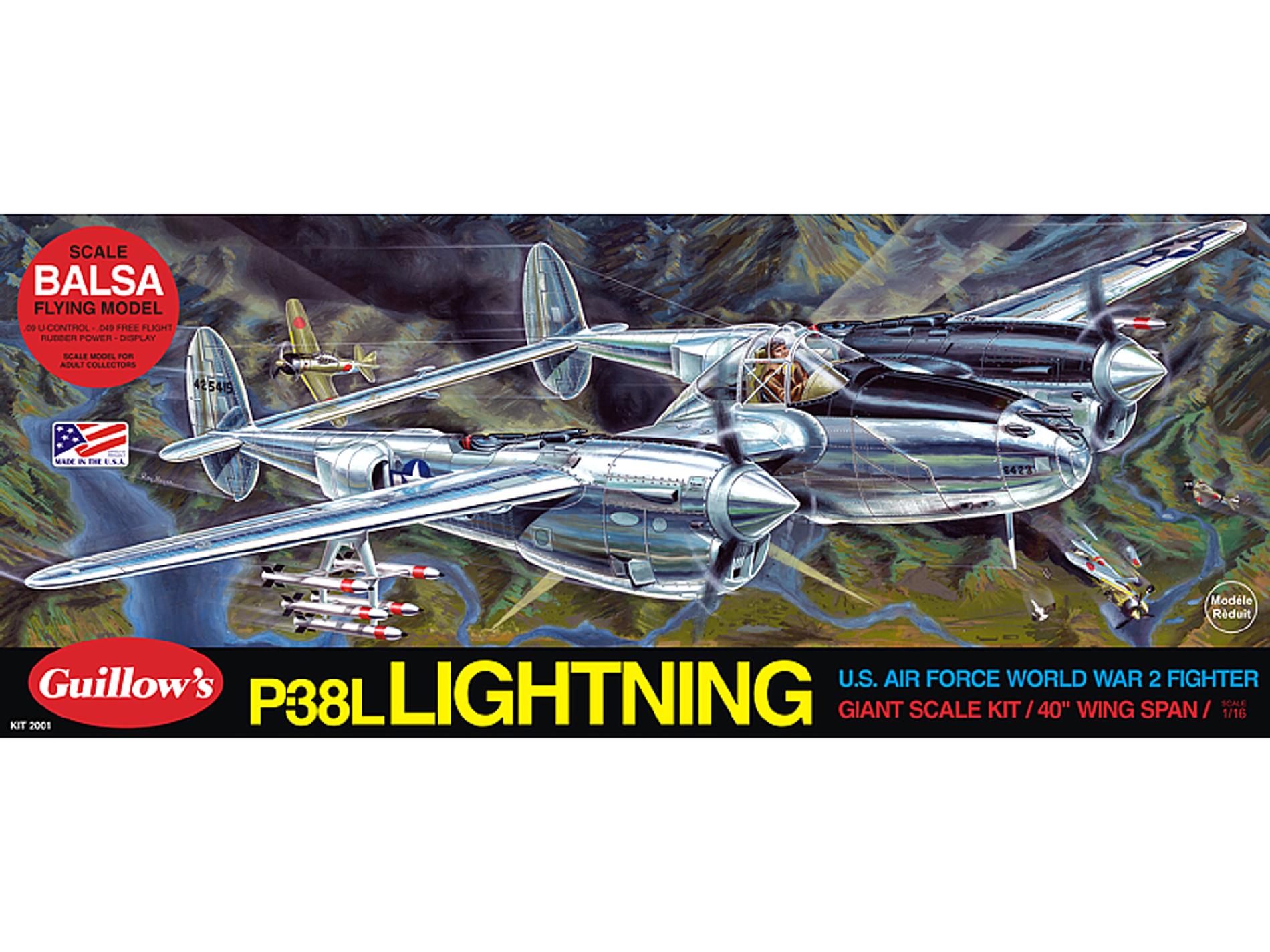 Guillow's Guillow's Lockheed P-38 Lightning Model Kit - Toys & Games ... Guillow's Guillow's Lockheed P-38 Lightning Model Kit - Toys & Games ...