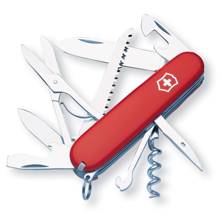 Victorinox Huntsman Red Swiss Army Pocket Knife