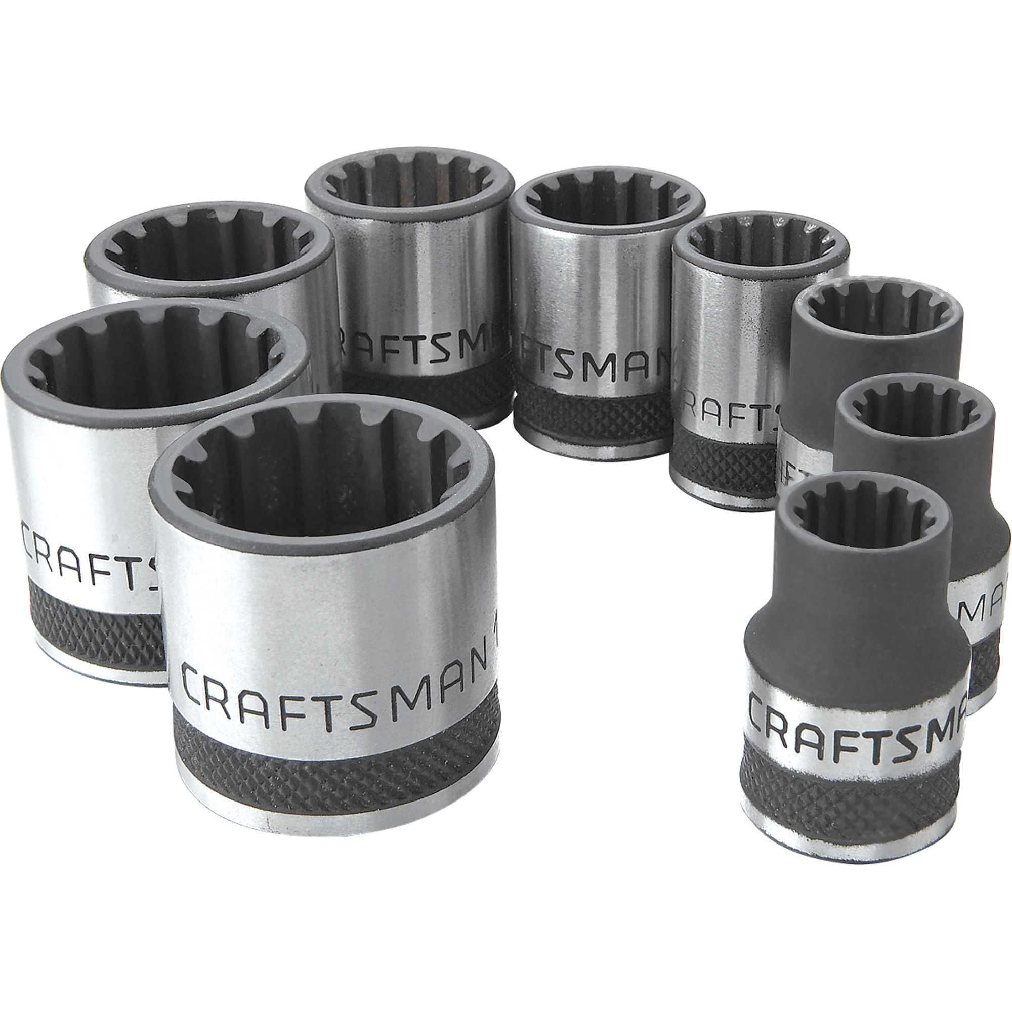 Craftsman 9pc 3 8 Drive Universal Metric Socket Set Shop Your Way