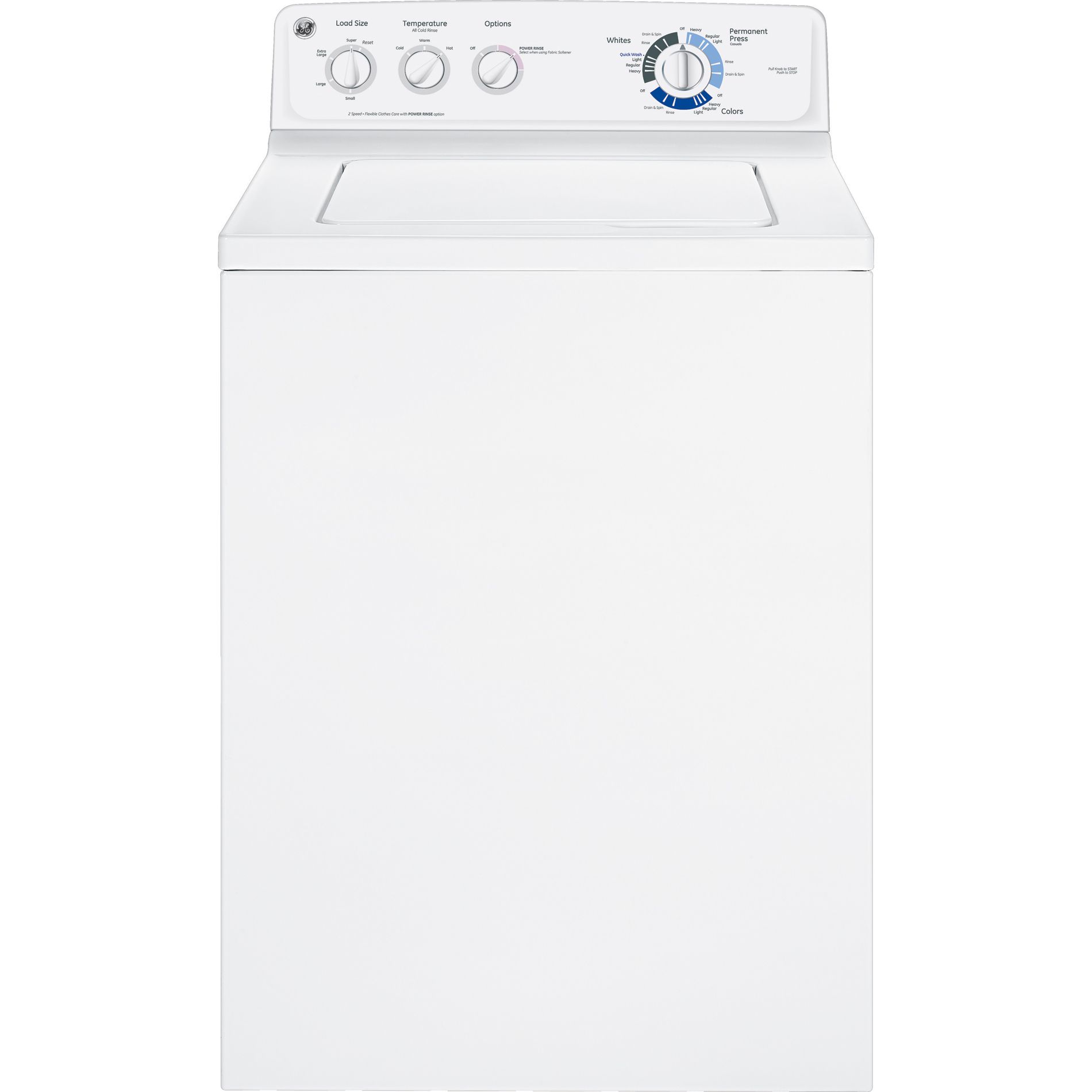 Ge 37 Cu Ft Top Load Washer White ~ Stackable Washer And Dryers
