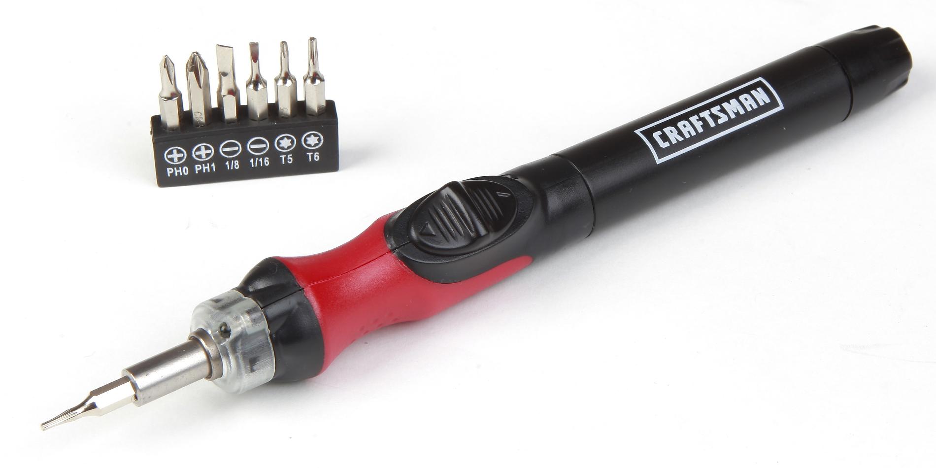 Craftsman Lighted Cordless Precision Screwdriver Shop Your Way