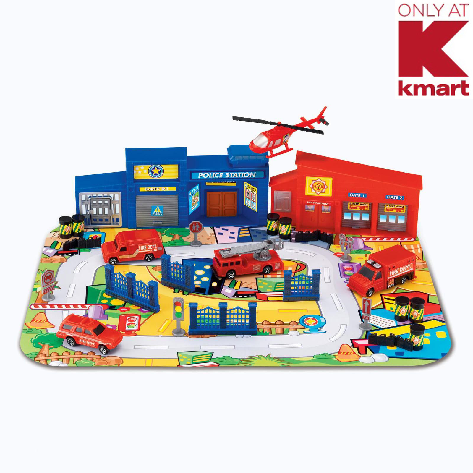 UPC 729101004945 - Just Kidz Vehicle Adventure Set - City Emergency ...