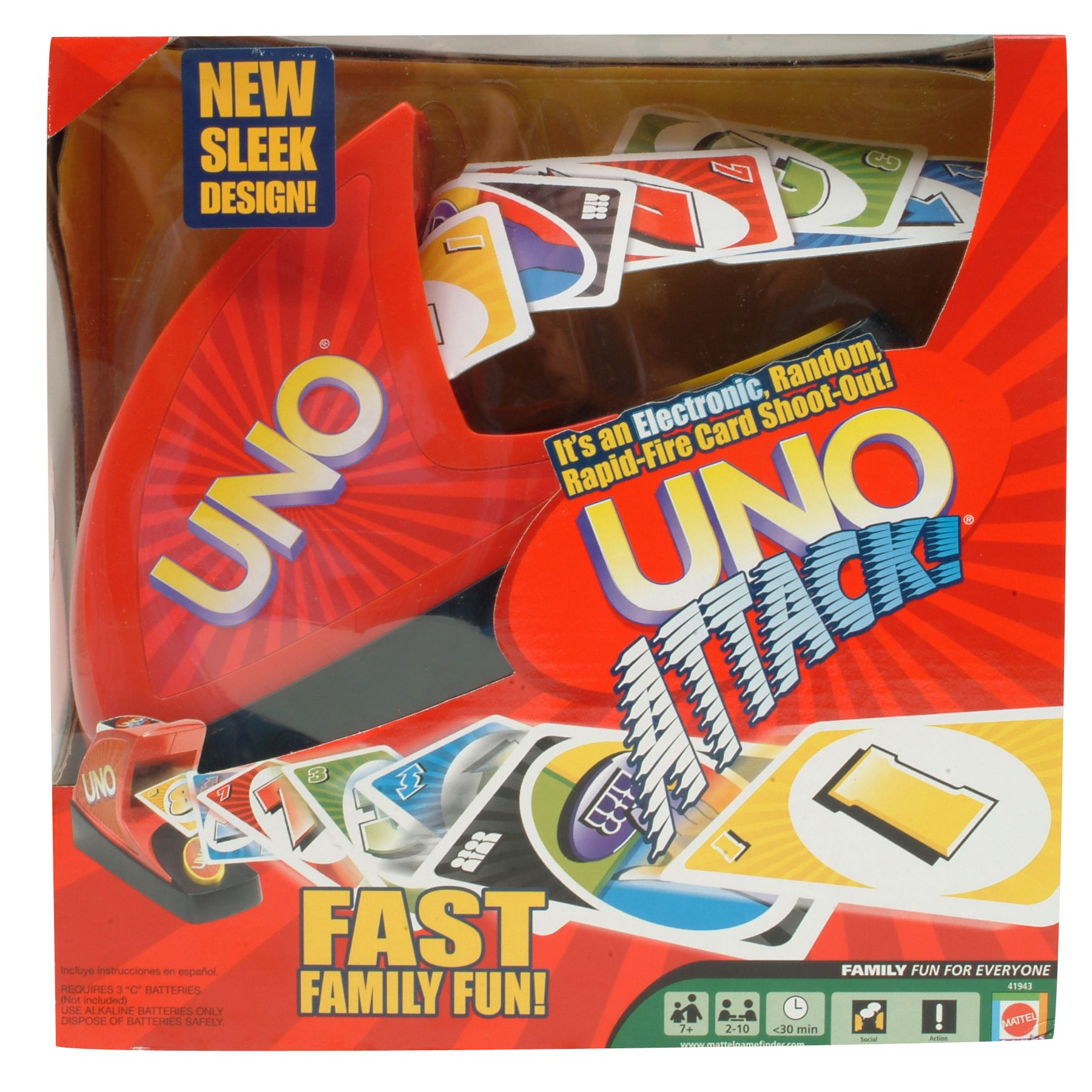UPC 027084011821 UNO Attack Game MATTEL INC Upcitemdb