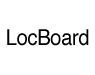 LocBoard (1) 31.5 In. W x 9 In. H White Epoxy 18 Gauge Steel Square ...