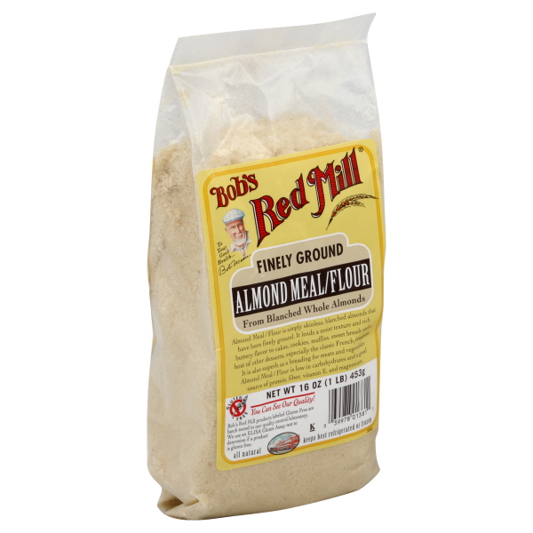 Almond Meal/Flour, Finely Ground, 16 oz (1 lb) 453 g