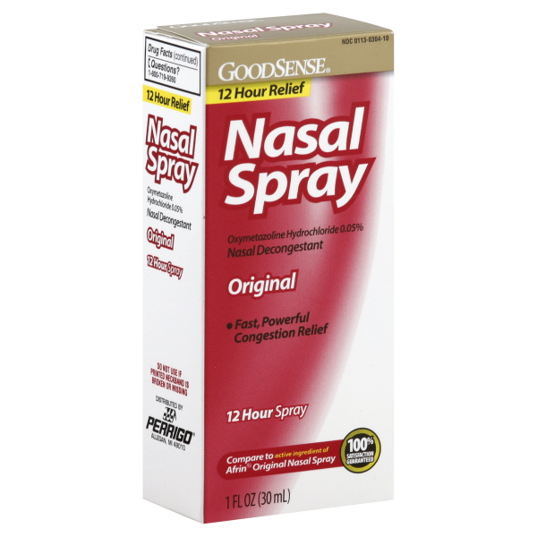GoodSense 12 Hour Relief Maximum Strength Nasal Spray