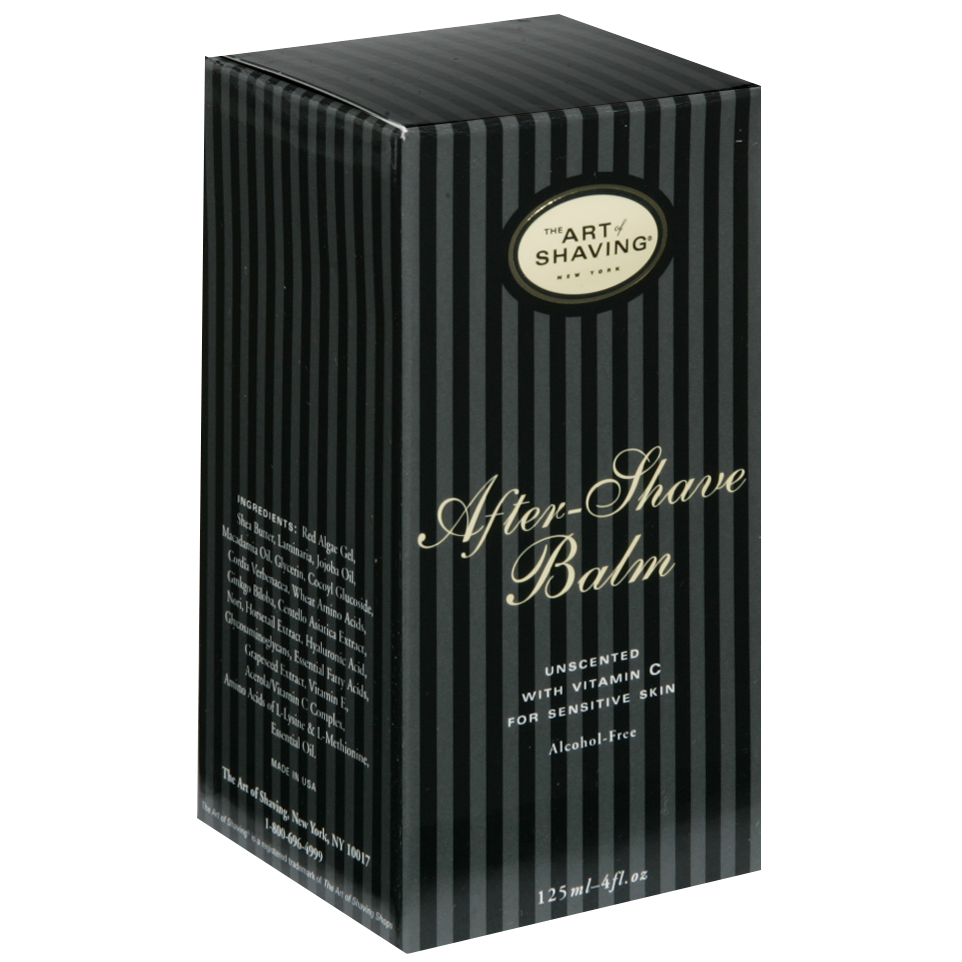 The Art of Shaving After-Shave Balm - Unscented by for Men - 3.3 oz ...