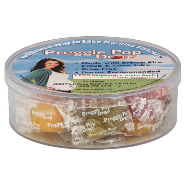 Three Lollies Preggie Pop Drops - 21 Count
