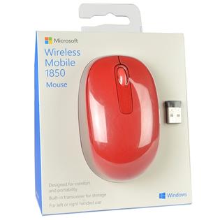 U7Z-00038 Microsoft 3-Button Optical Scroll Wireless Mobile Mouse 1850 ...