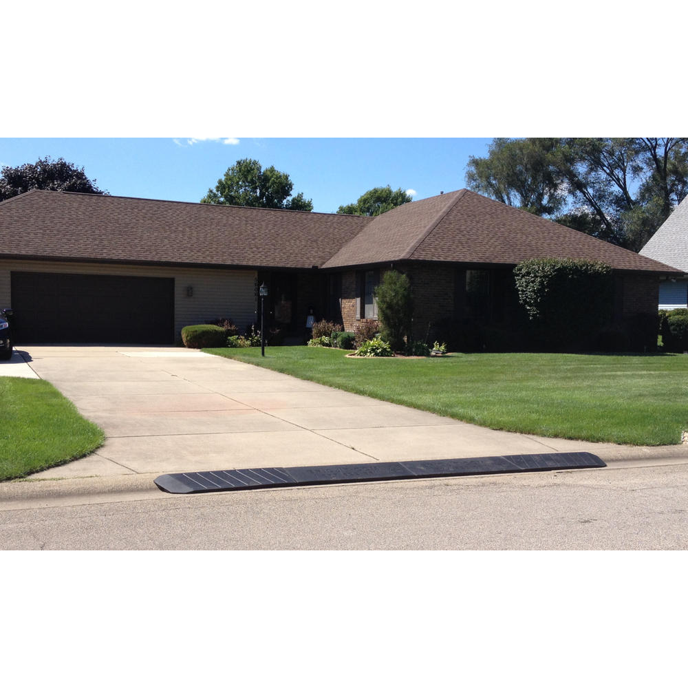 Bridjit Curb Ramp Bridjit 3-Piece Set Expandable Curb Ramp 12-Feet ...