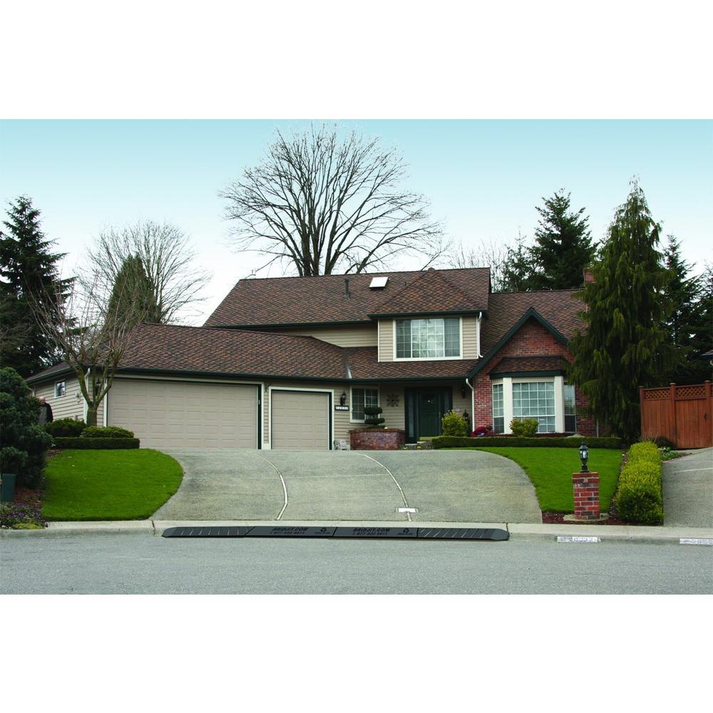 Bridjit Curb Ramp Bridjit 5-Piece Expandable Curb Ramp Set for 20 Feet ...