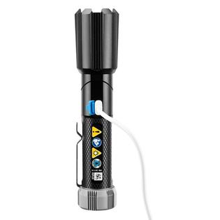 Hart Rechargeable LED Pivoting Flashlight, 500 Lumens, Magnetic Base