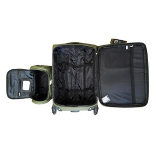 Jio 4Pc Luggage Set Travel Bag Rolling 4Wheel CarryOn Expandable Khaki