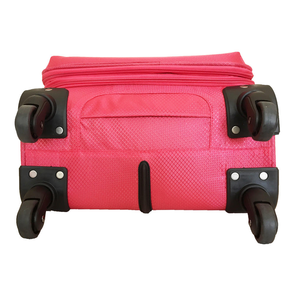 Jio 3Pc Luggage Set Travel Bag Rolling Wheel CarryOn Expandable Upright ...