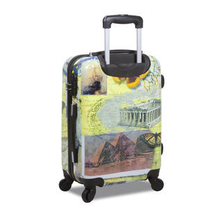 Rolite 3Pc Luggage Set Hardside Rolling 4Wheel Spinner CarryOn Travel ...