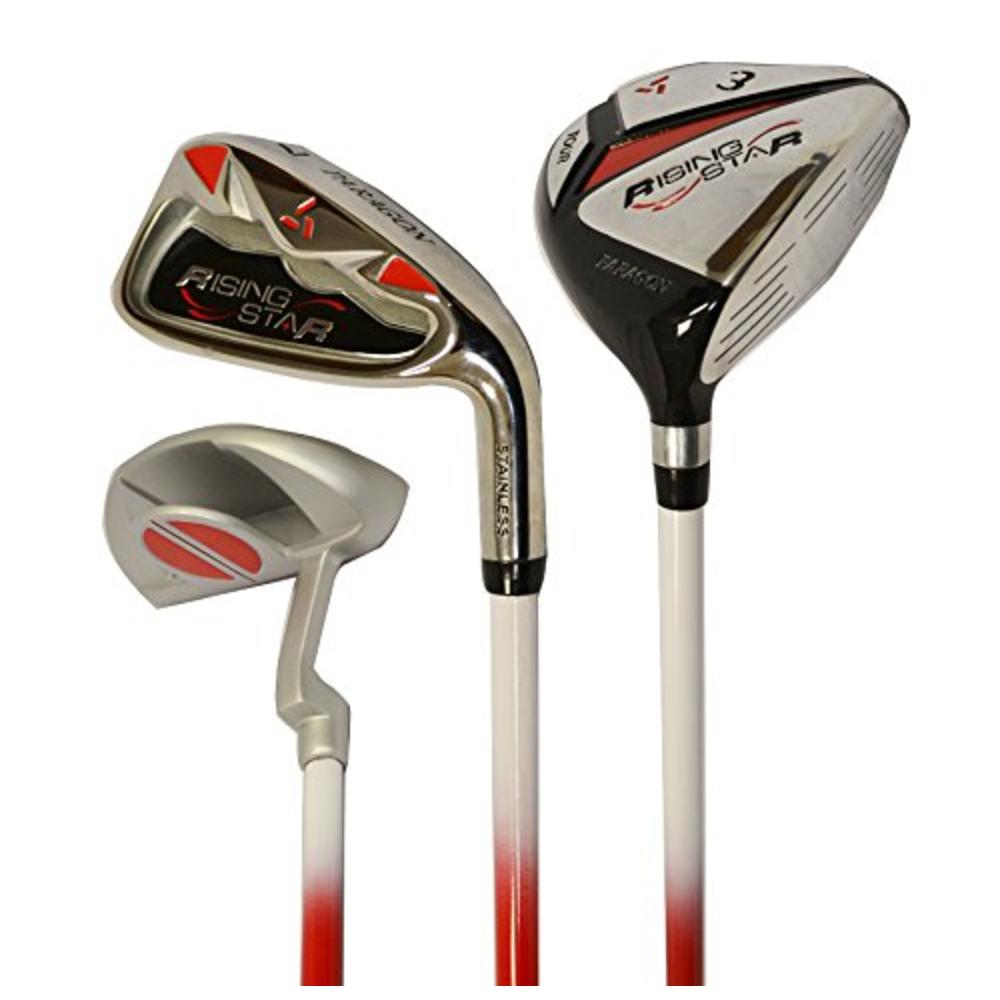 Paragon Rising Star Junior Kids Toddler Golf Club Set (Ages 3-5) Red RH ...