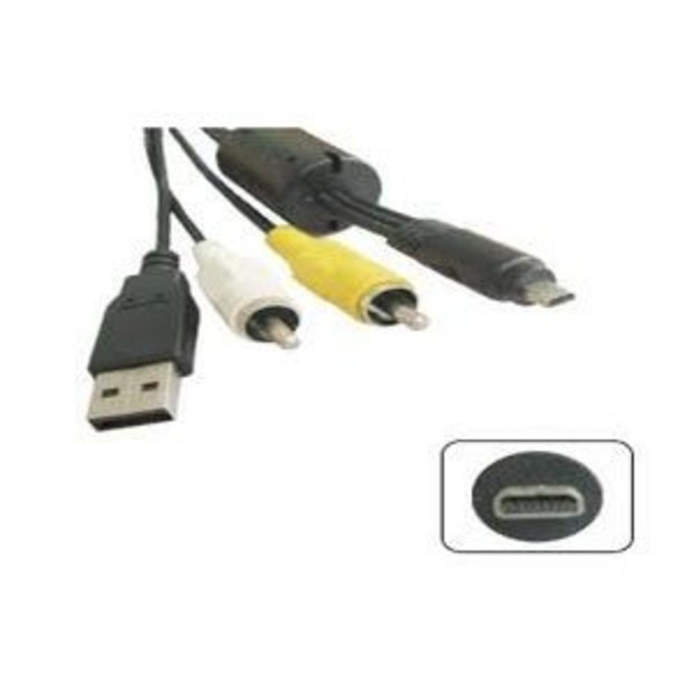 MPF Products Replacement 8 Pin Type IV USB & AV Audio Video Cable Cord ...