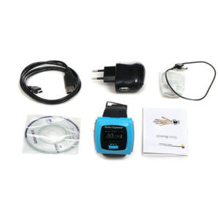 Contec CONTEC CMS50F Wrist watch pulse oximeter heart rate monitor with ...