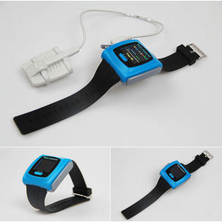 Contec CONTEC CMS50F Wrist watch pulse oximeter heart rate monitor with ...
