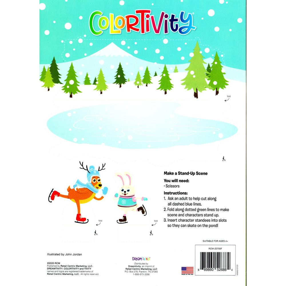 Dreamtivity Colortivity - Christmas Holiday - Coloring and Activity ...