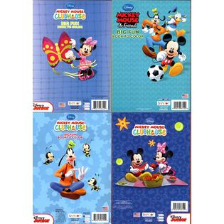 mickey mouse clubhouse coloring book