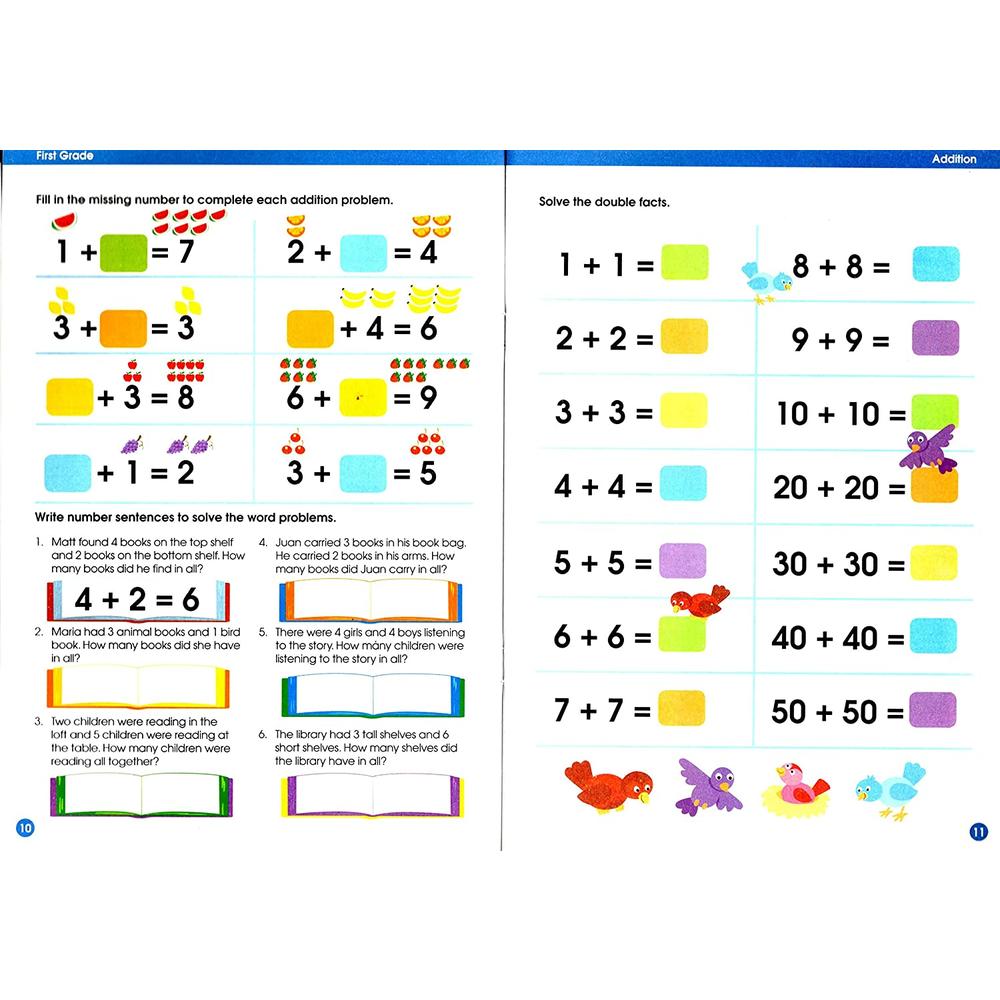 Good Grades First Grade Educational Workbooks Spelling, Phonics ...