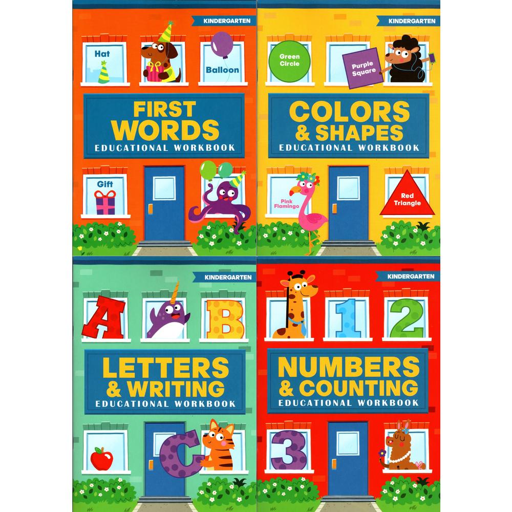 Good Grades Workbooks Numbers & Counting, Colors & Shapes, Letters ...