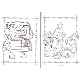 Bendon SpongeBob - Christmas Edition Holiday - Jumbo Coloring ...