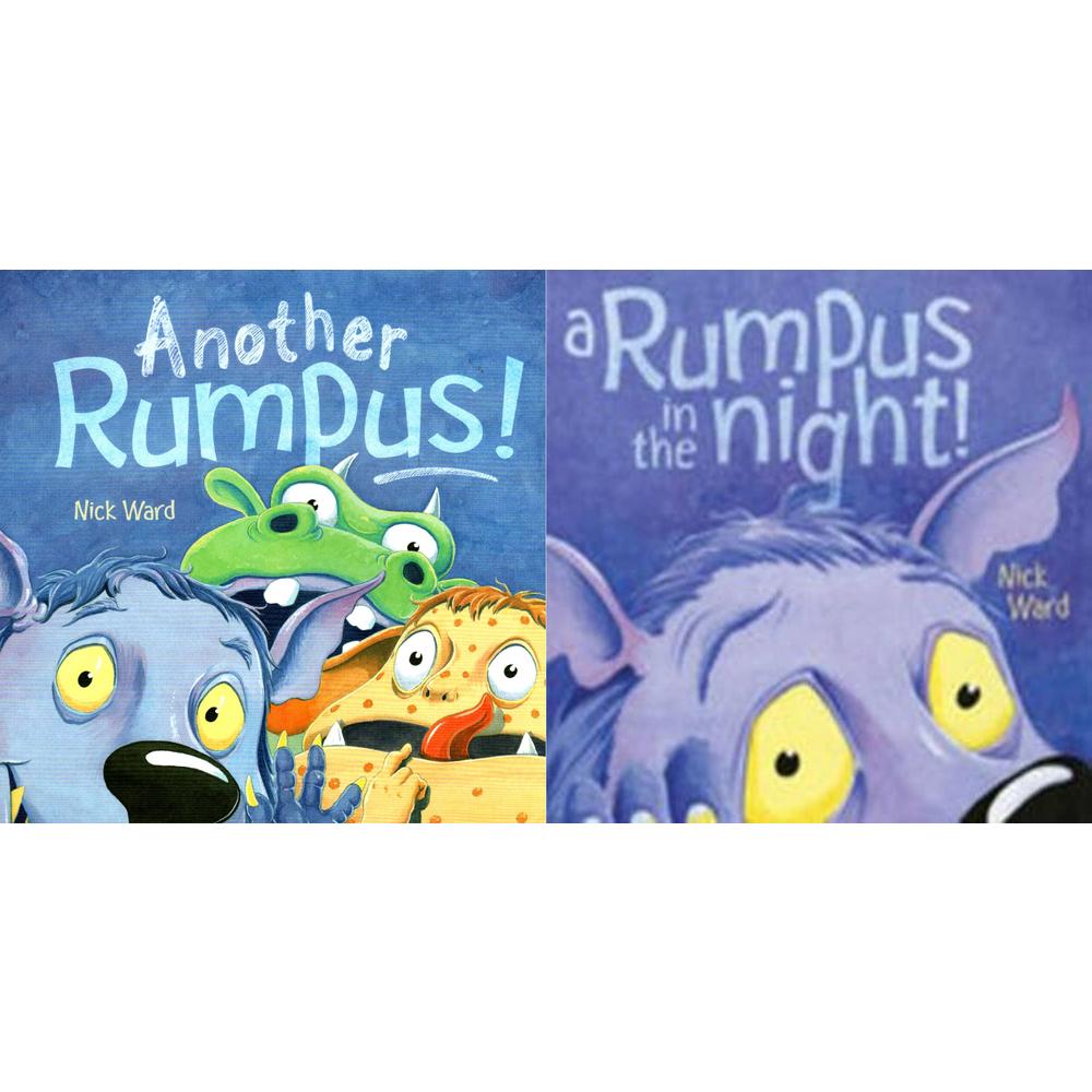 Nick Ward Another Rumpus & A Rumpus in the Night - Children's Book (Set ...