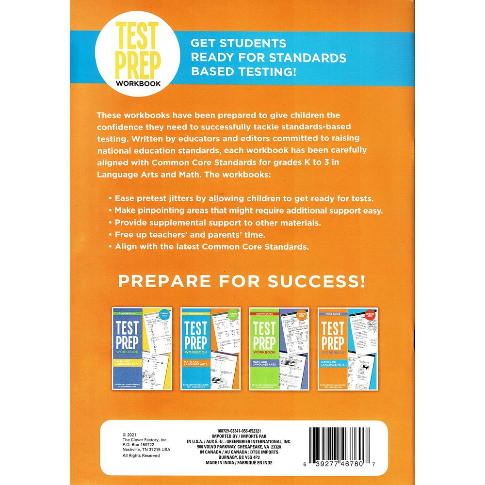 The Clever Factory First Grade Math & Language Arts Standards Based ...