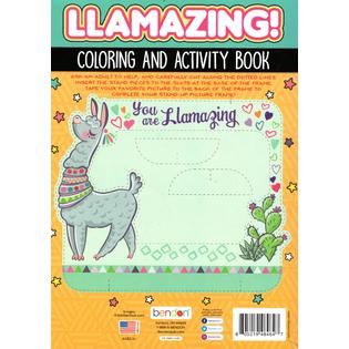 Bendon Coloring & Activity Book - Llamazing + Award Stickers and Charts
