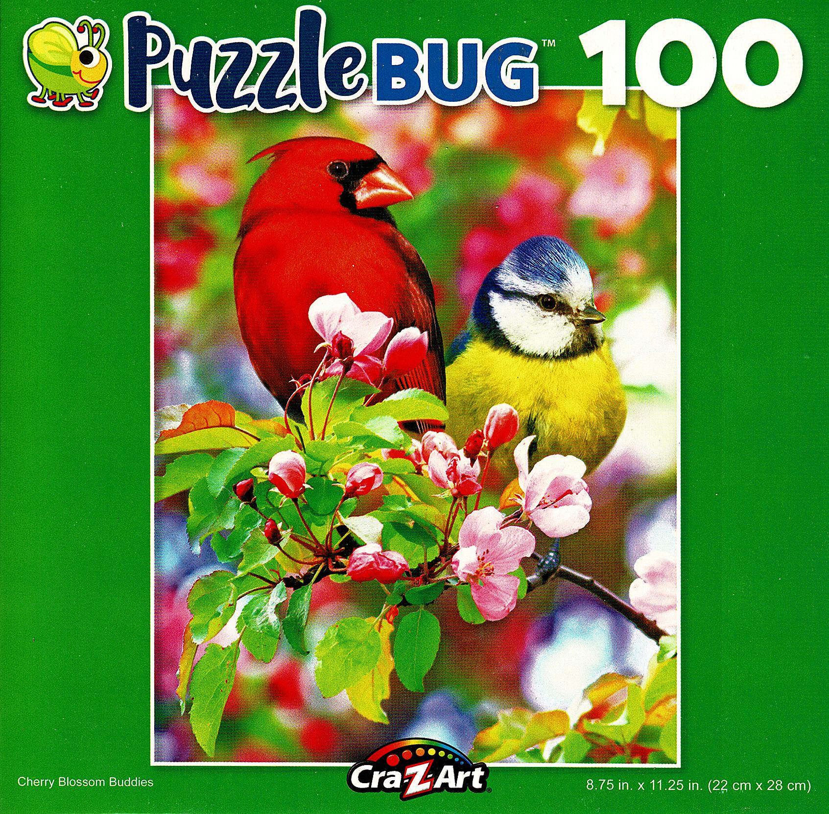Puzzlebug Cherry Blossom Buddies - 100 Pieces Jigsaw Puzzle