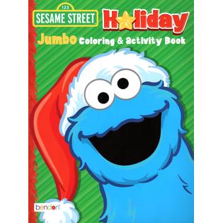 Bendon Sesame Street - Holiday Jumbo Coloring & Activity Book