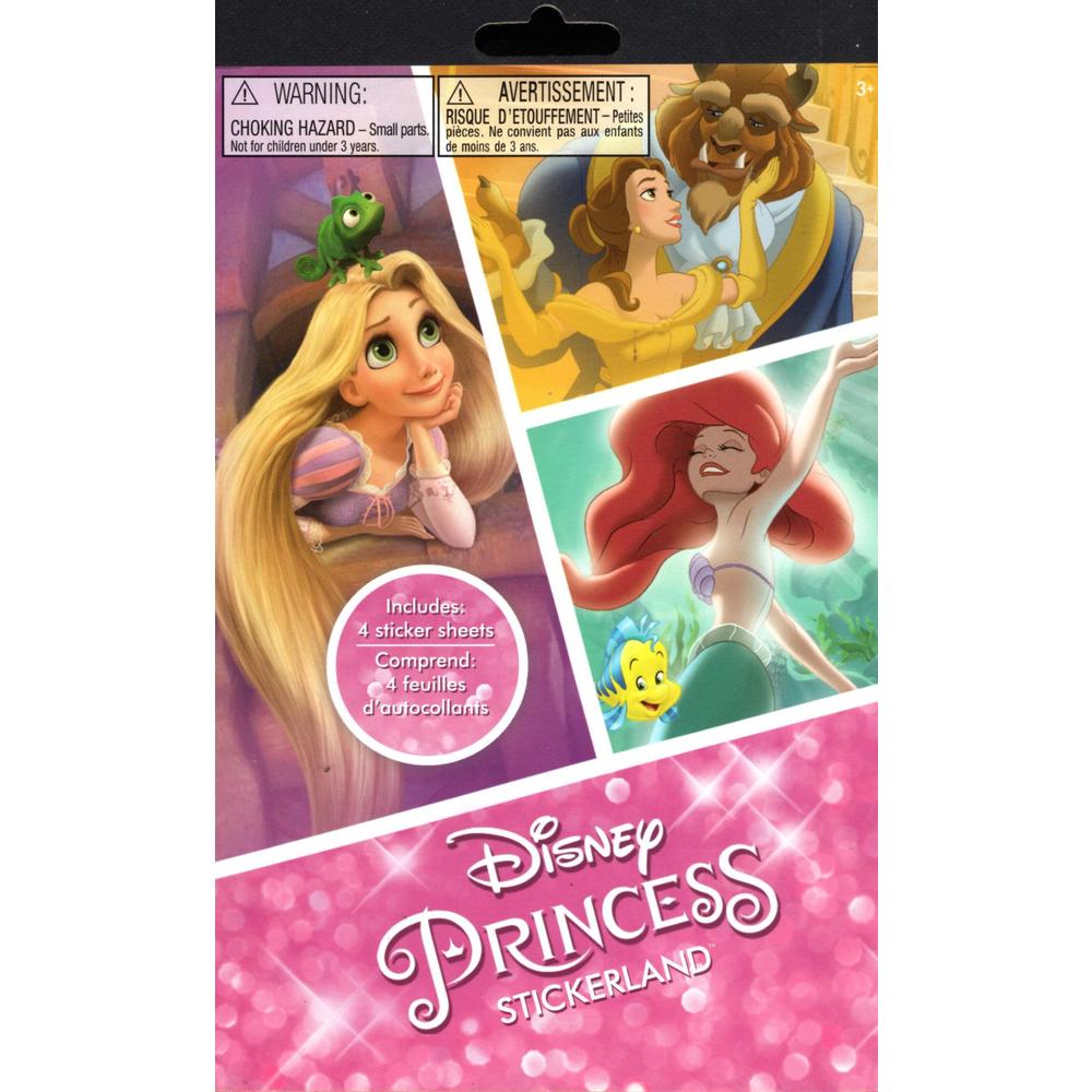 Disney Princess Sticker Collection - 4 Sheet Sticker Book