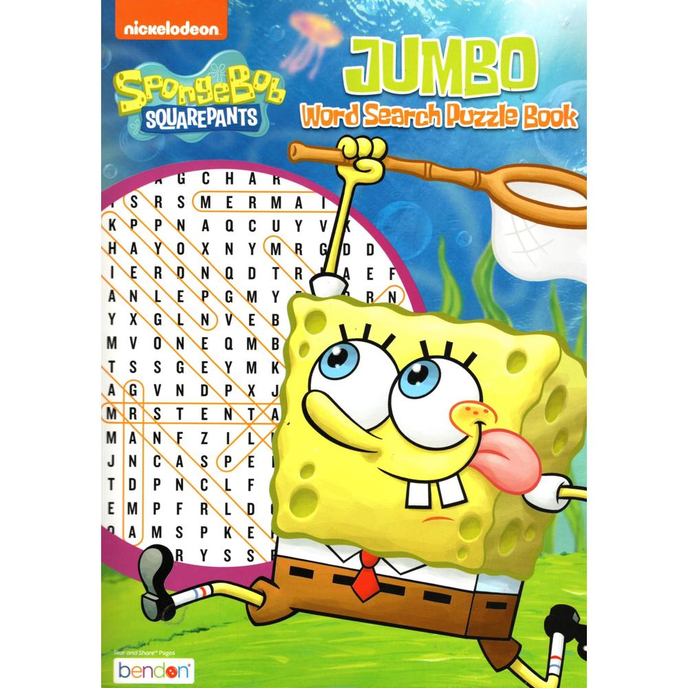 Nickelodeon SpongeBob Squarepants - Activity Book Word Search