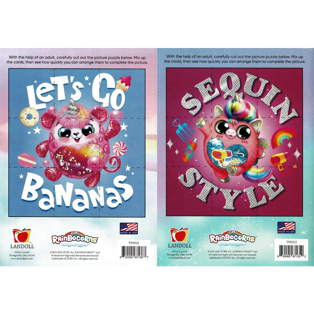 Zuru RainBocorns - Jumbo Coloring & Activity Books Siries 1 + Award ...