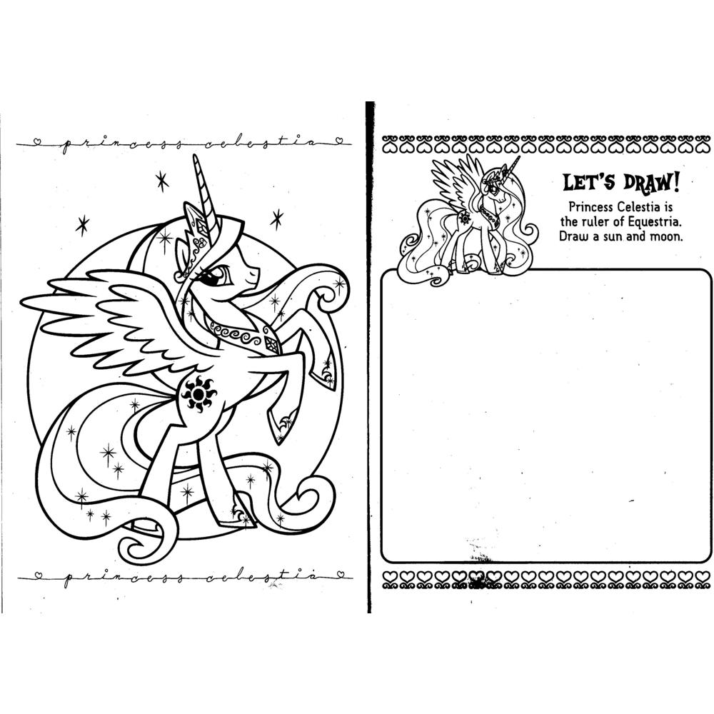 Hasbro My Little Pony - Jumbo Coloring & Activity Book (Set of 4 Books)