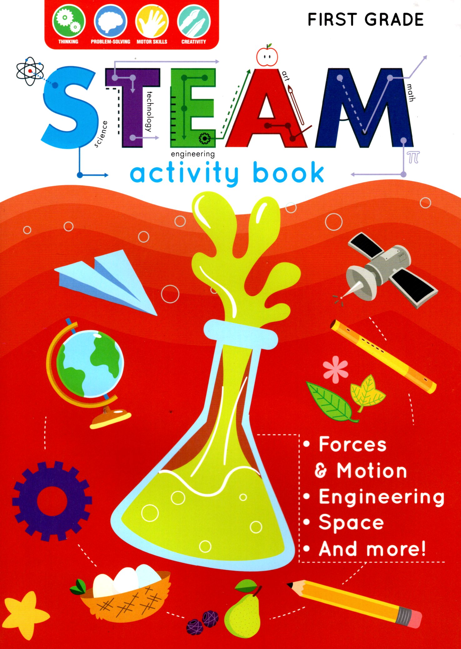 First Grade - Steam Educational Workbooks - Forces, Motion, Engineering ...
