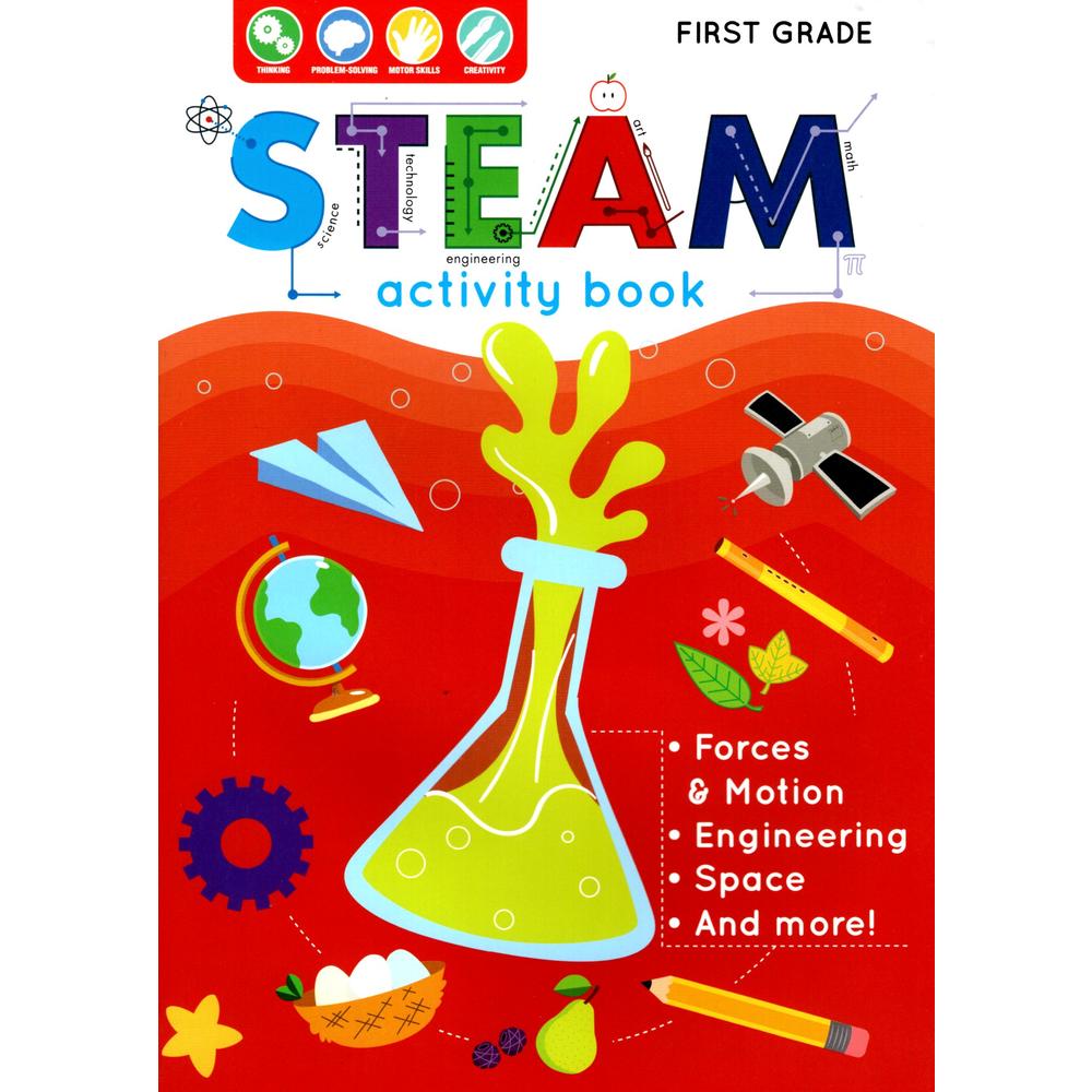 First Grade - Steam Educational Workbooks - Forces, Motion, Engineering ...