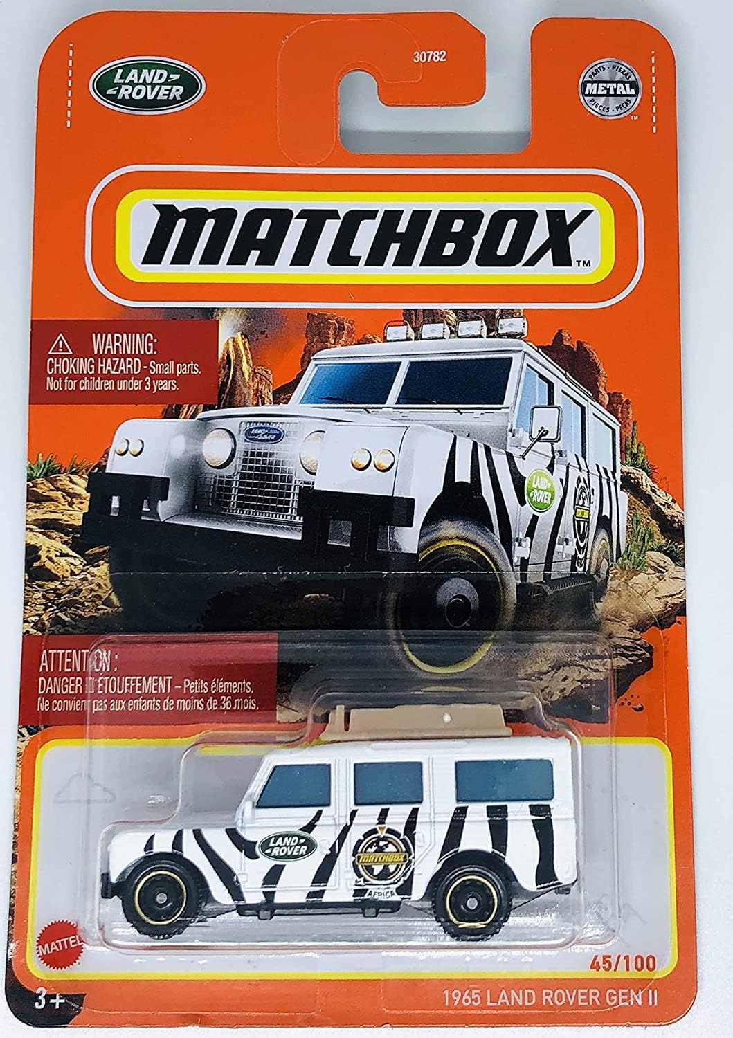 Matchbox 2022 - 1965 Land Rover Gen II - [White] 45/100