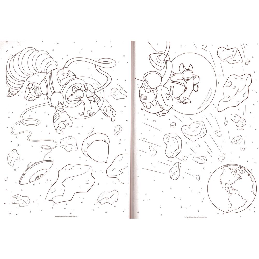 Bendon Ice Age Collision Course - Coloring & Activity Book - Spaced Out