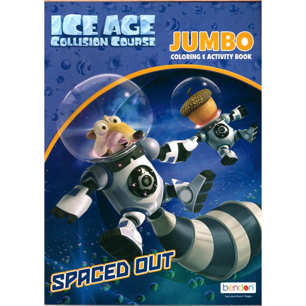 Bendon Ice Age Collision Course - Coloring & Activity Book - Spaced Out