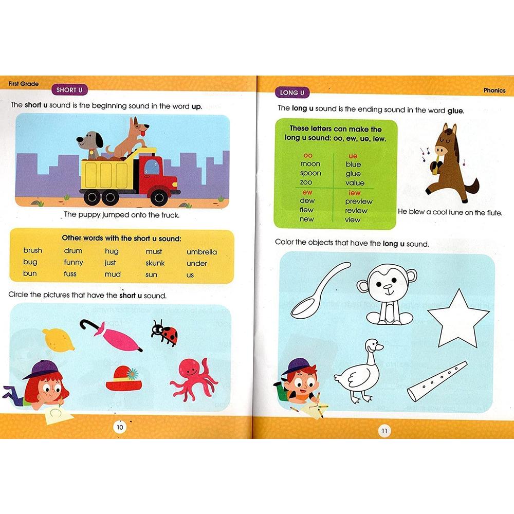 The Clever Factory First Grade Educational Workbooks - Good Grades ...