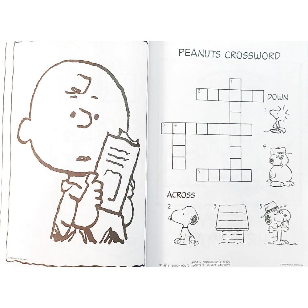 Bendon Peanuts - Jumbo Coloring & Activity Books v2 (Set of 2 Books)