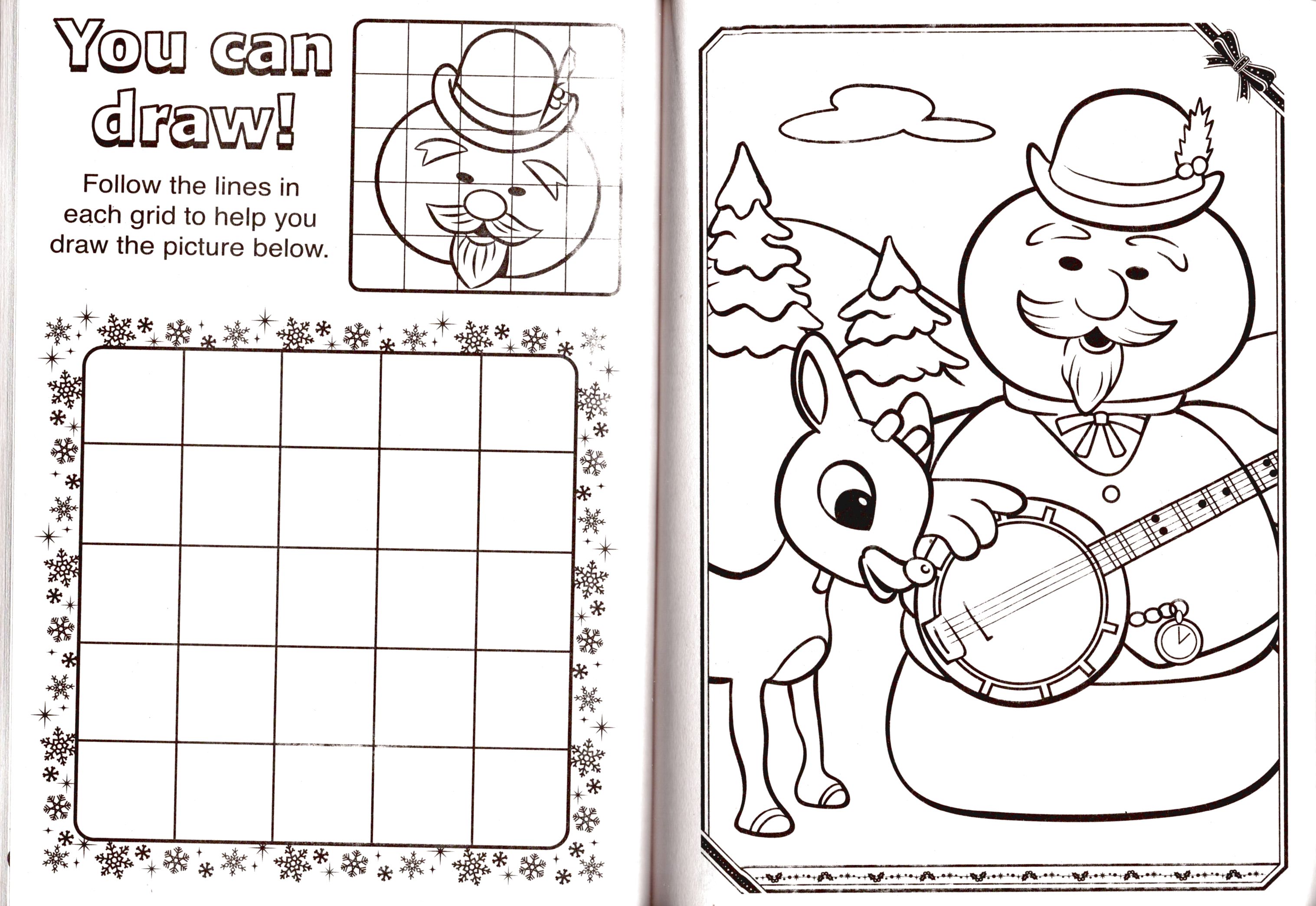misfit toys coloring pages